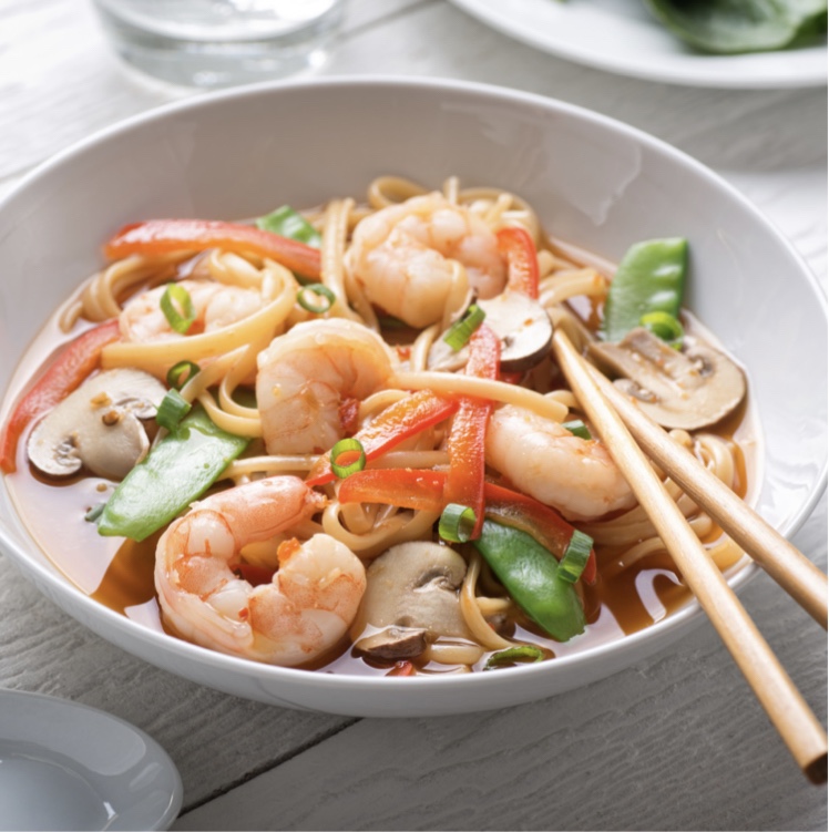 Pope Fitness: Shrimp Noodle Bowl