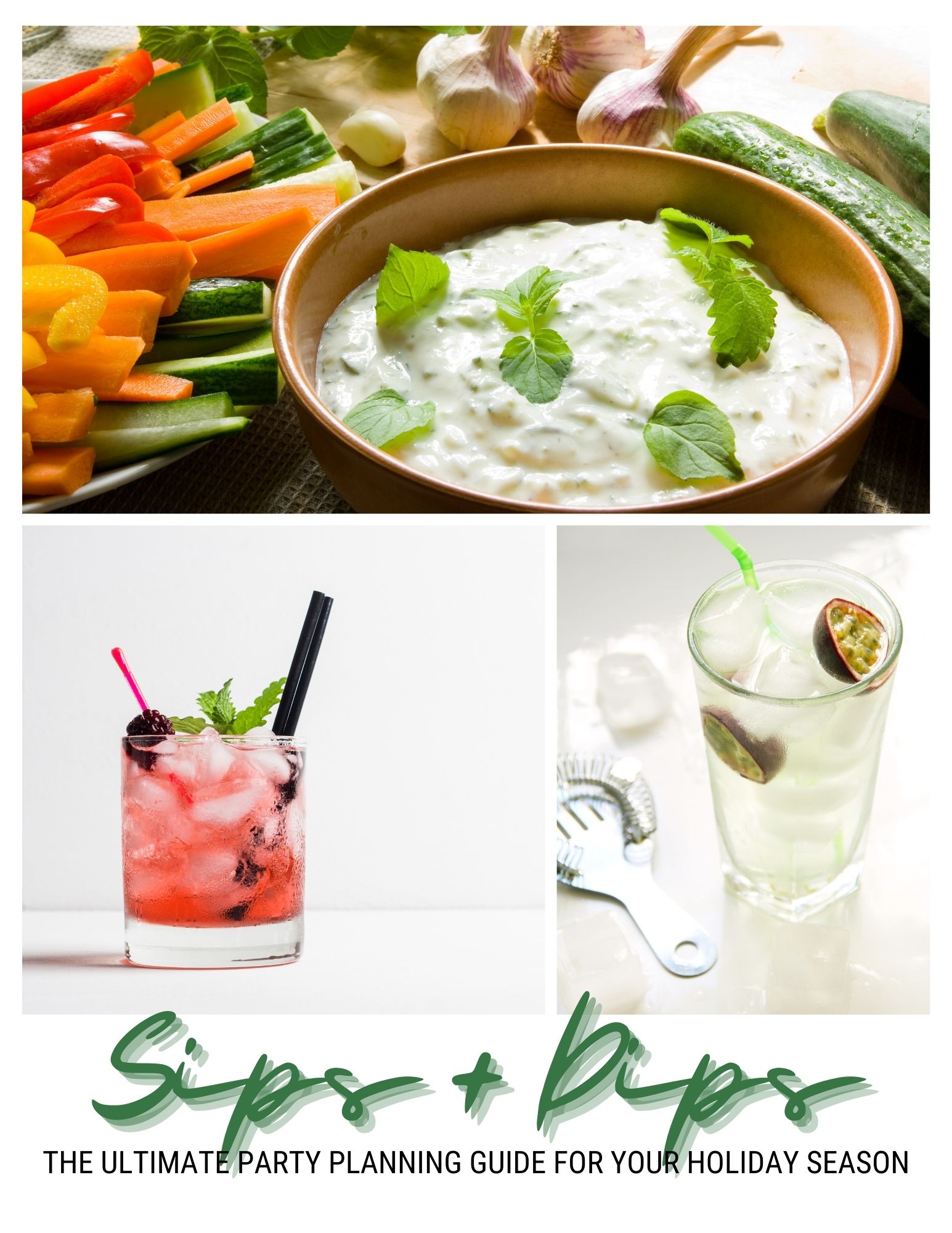 Sips & Dips – The Ultimate Party Planning Guide for Your Holiday Season