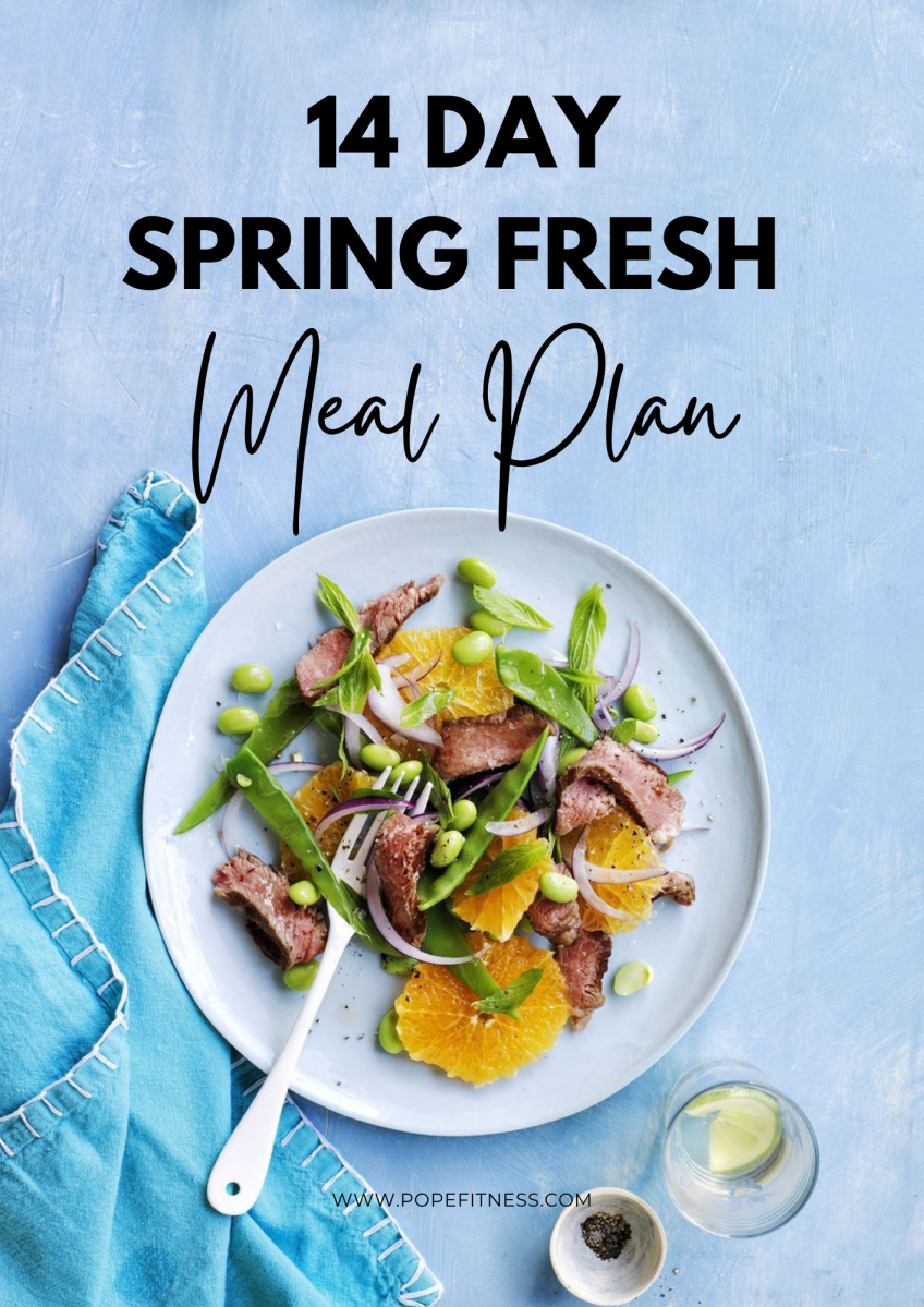 FREE 14-Day Spring Fresh Meal Plan