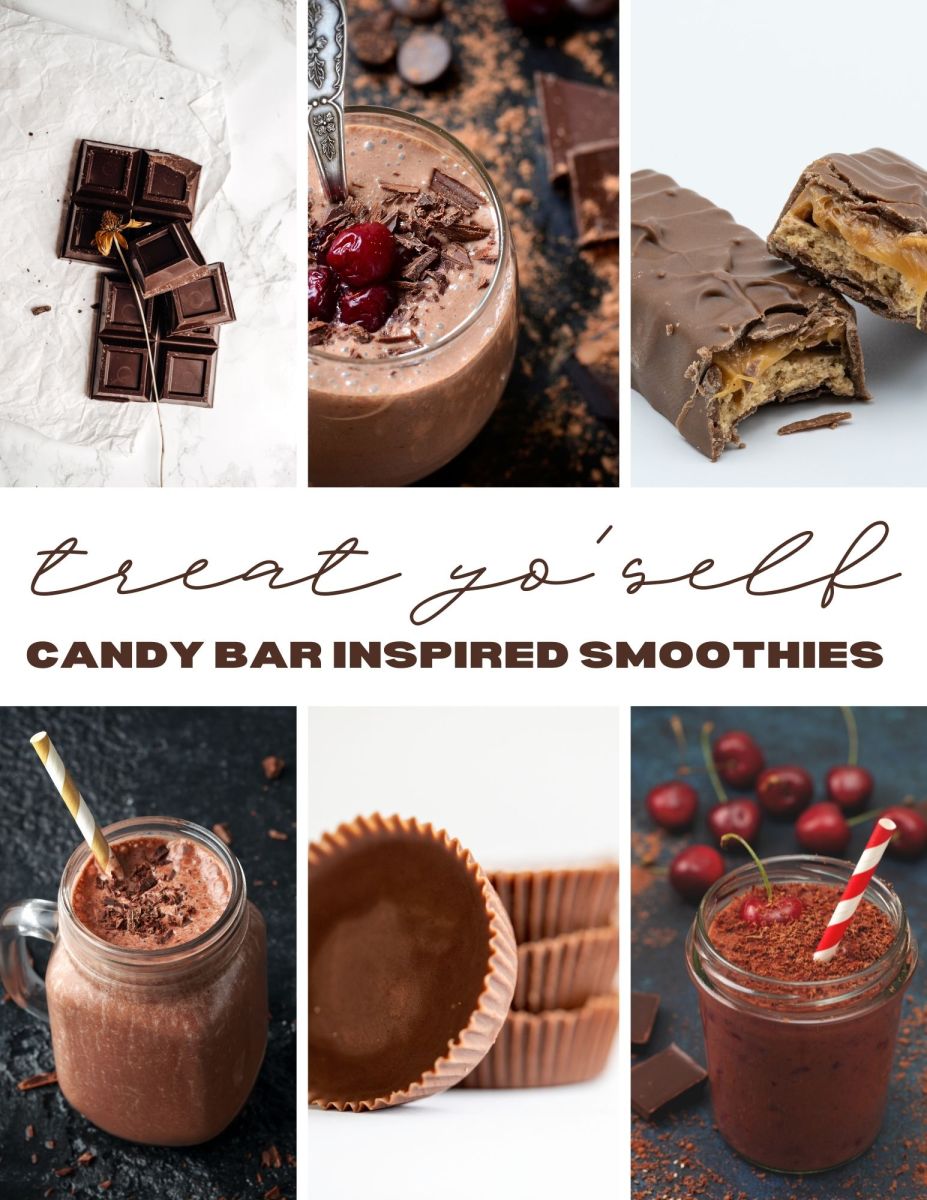New Healthy Candy Bar Inspired Smoothie Recipes